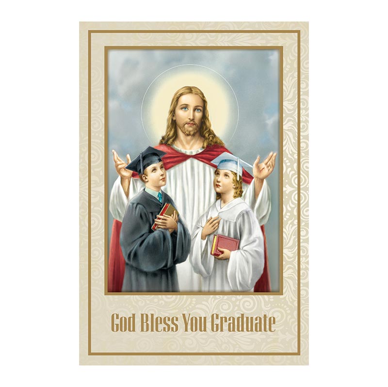 Graduation Card - God Bless You Graduate