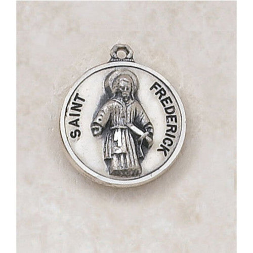 Saint Frederick Medal - Sterling Silver Confirmation Gift - ShopCatholic