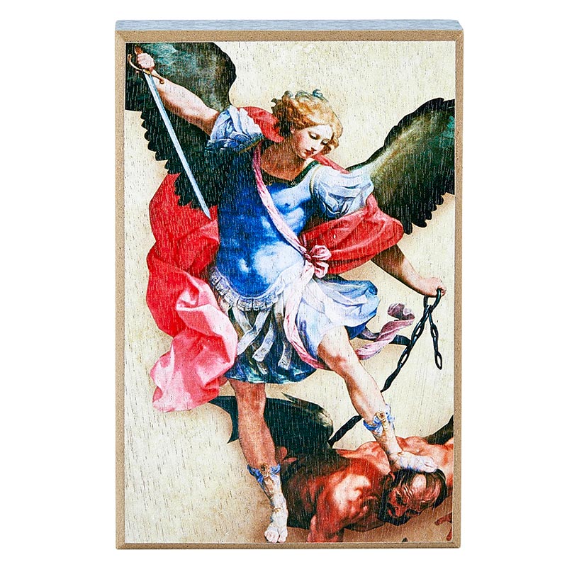 Saint Michael Box Sign - ShopCatholic