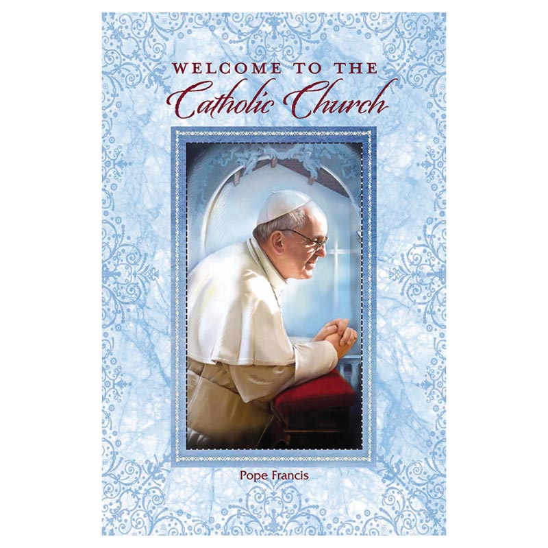 Welcome to the Catholic Church - RCIA Card w/ Removable Prayer Card