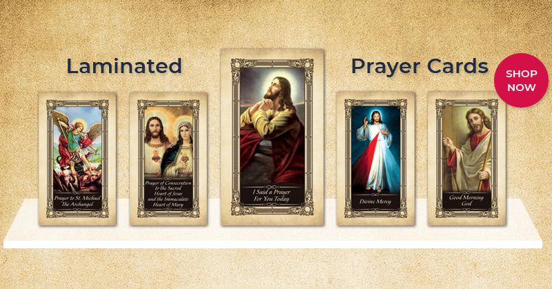 Shopcatholic - Prayer Cards, Holy Cards & Rosaries