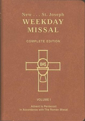St. Joseph Weekday Missal, Complete Edition, Vol. 1, Advent to Penteco