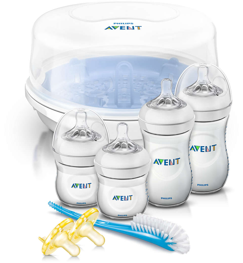 Philips Avent Natural Baby Bottle Essentials Gift Set - ShopCatholic