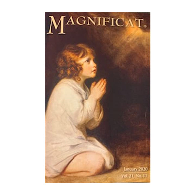 Magnificat Monthly Vol. 21, No. 11, January 2020 (Large) - ShopCatholic
